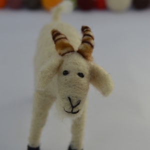 Needle Felted Goat, Felt Goat, Needle Felting, Needlefelt, Handmade ...