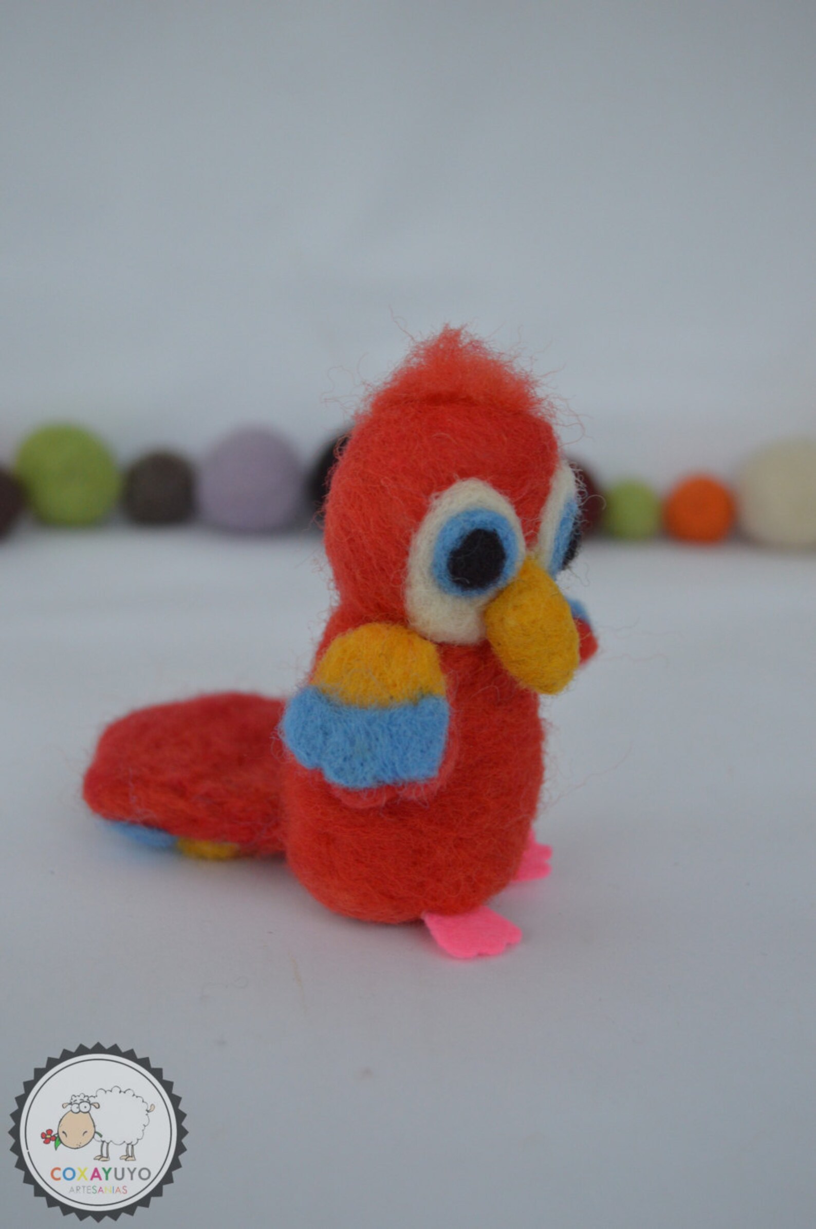 Needle Felted Miniature Parrot Parrot Felt Miniature Felt - Etsy