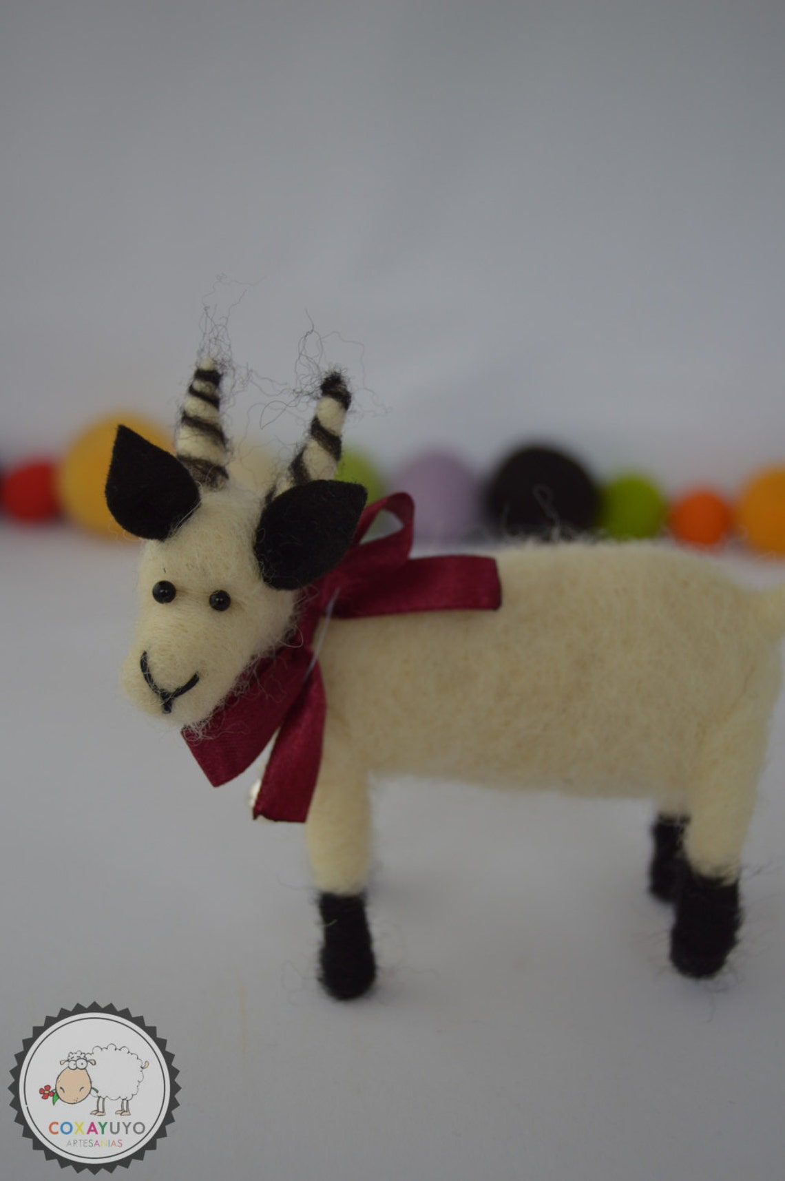 Needle Felted Goat Felt Goat Needle Felting Needlefelt - Etsy