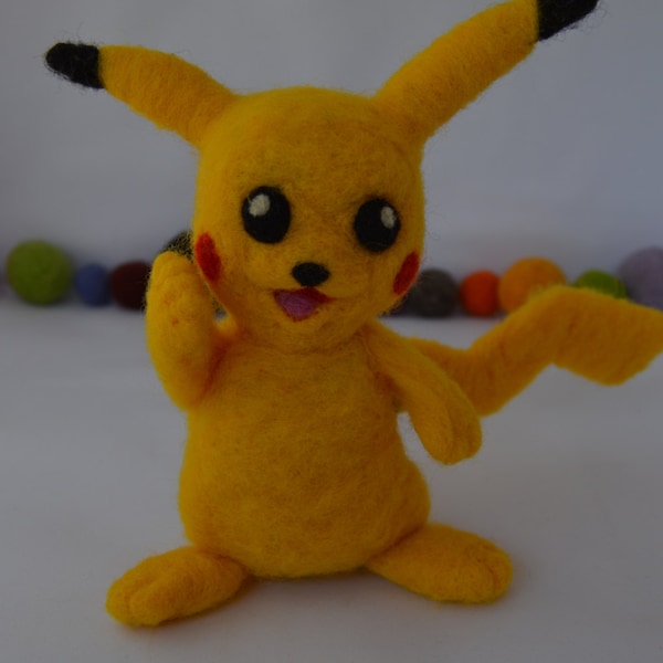 Pikachu Needle Felt - Etsy