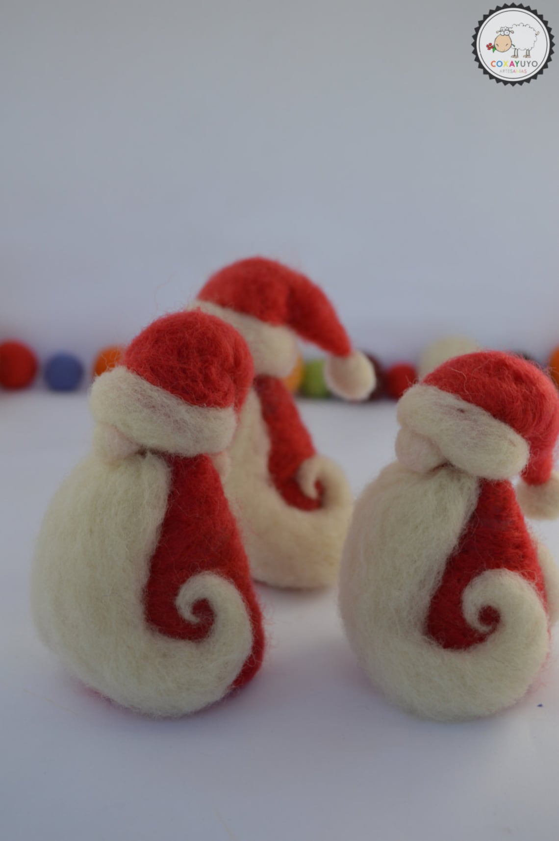 Needle Felted Santa Claus Felted Santa Christmas Needle - Etsy