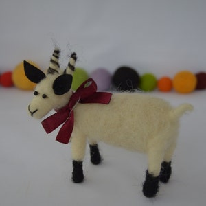 Needle Felted Goat Felt Goat Needle Felting Needlefelt - Etsy