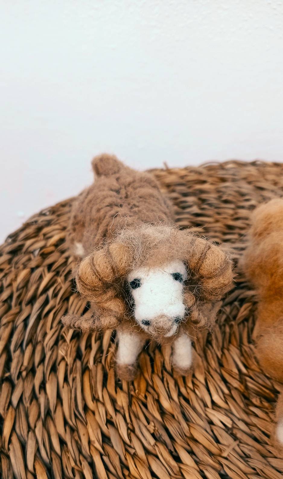 Needle Felted Ram Felt Ram Needle Felting Needlefelt - Etsy