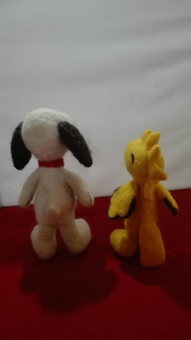 Needle Felting Snoopy and Woodstock Snoopy Woodstock Friend - Etsy