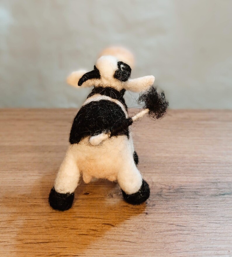 Needle Felted Cow, Felt Cow, Needle Felting, Needlefelt, Handmade ...