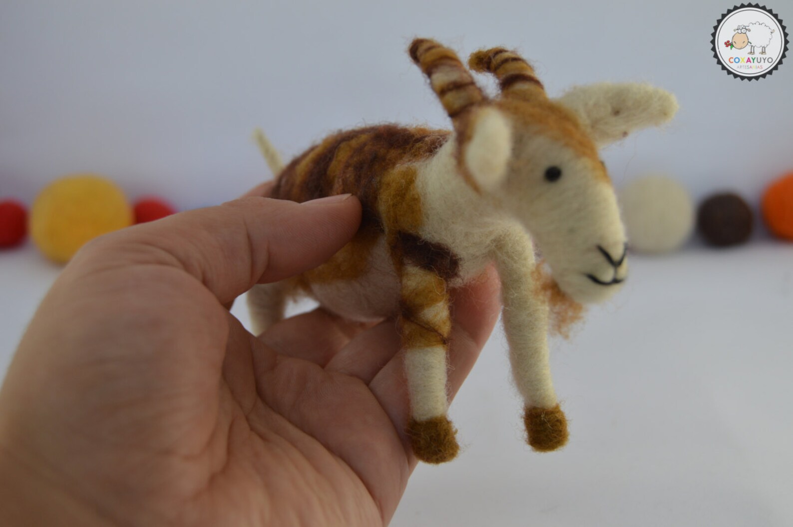 Needle Felted Goat Felt Goat Needle Felting Needlefelt - Etsy