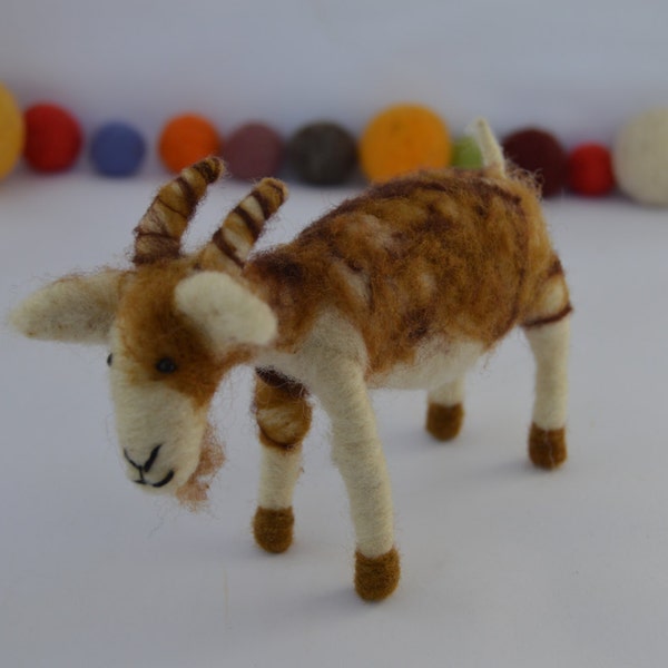 Needle Felted Goat - Etsy