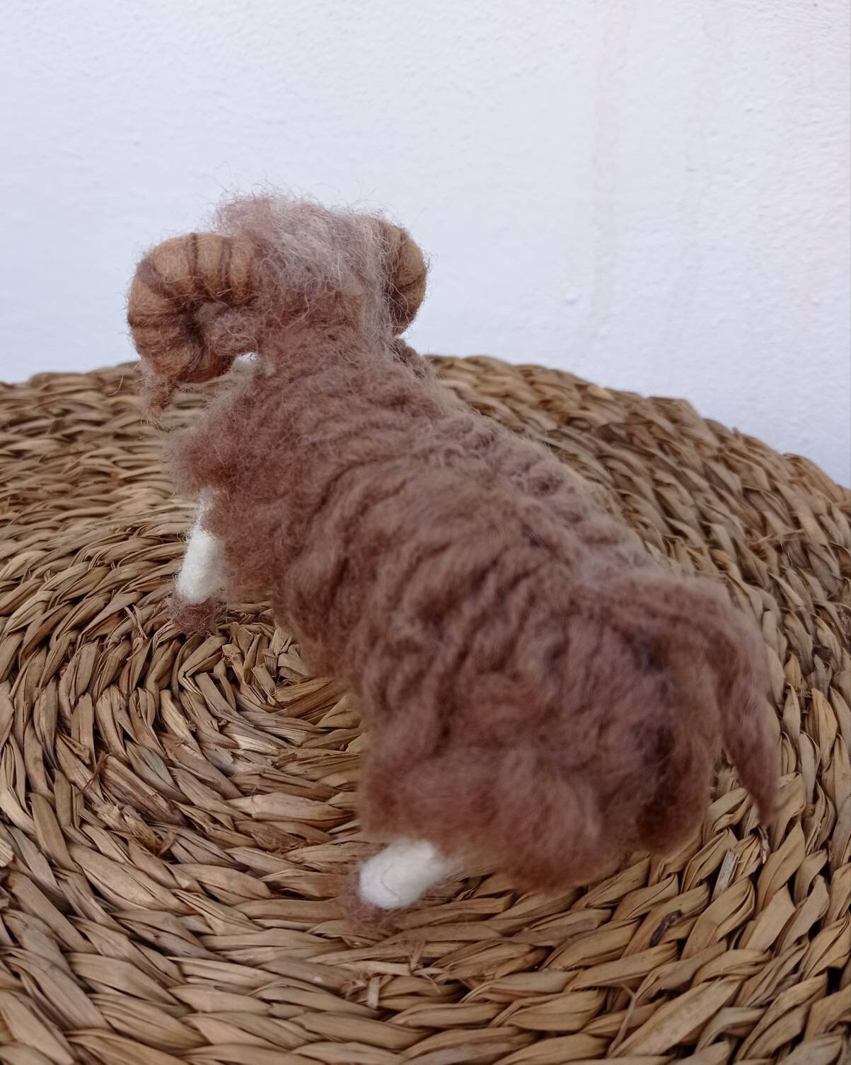 Needle Felted Ram Felt Ram Needle Felting Needlefelt - Etsy