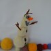 Needle Felted Frozen Olaf, Needle Felting, Christmas Decoration ...