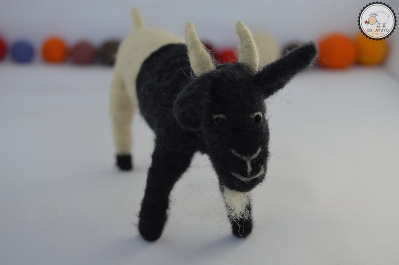 Needle Felted Goat, Felt Goat, Needle Felting, Needlefelt, Handmade ...