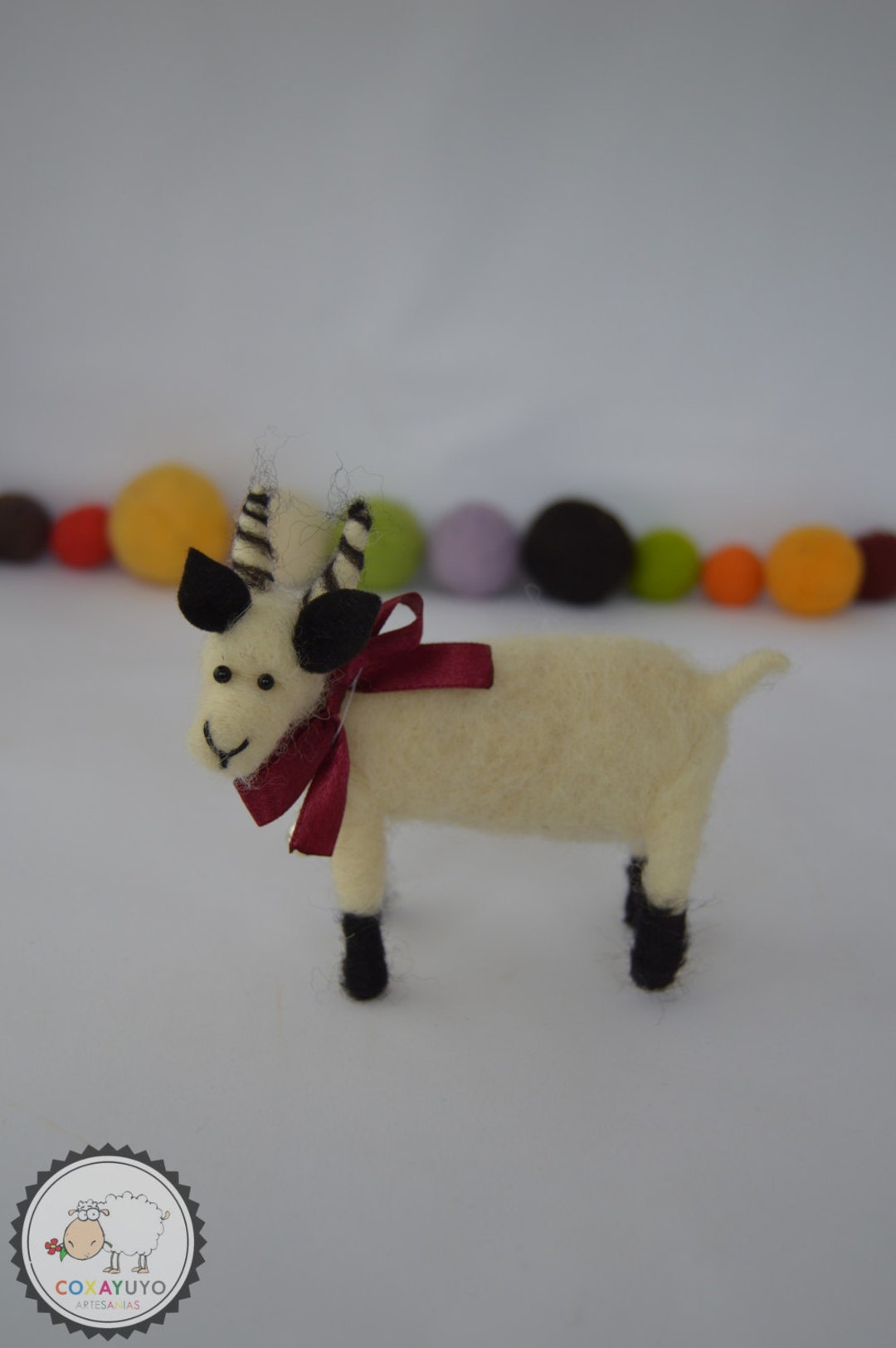 Needle Felted Goat Felt Goat Needle Felting Needlefelt - Etsy