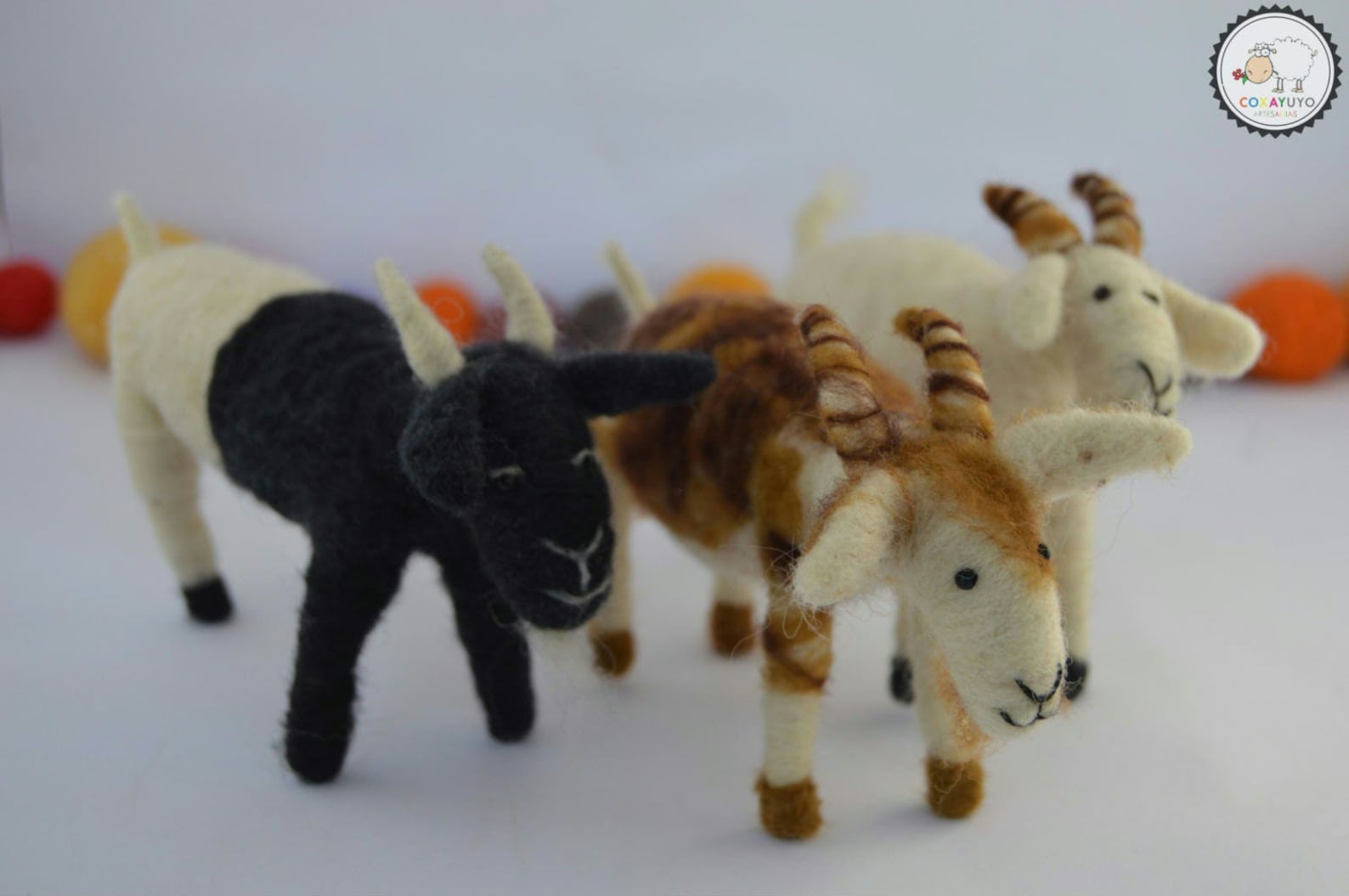 Needle Felted Goat, Felt Goat, Needle Felting, Needlefelt, Handmade ...