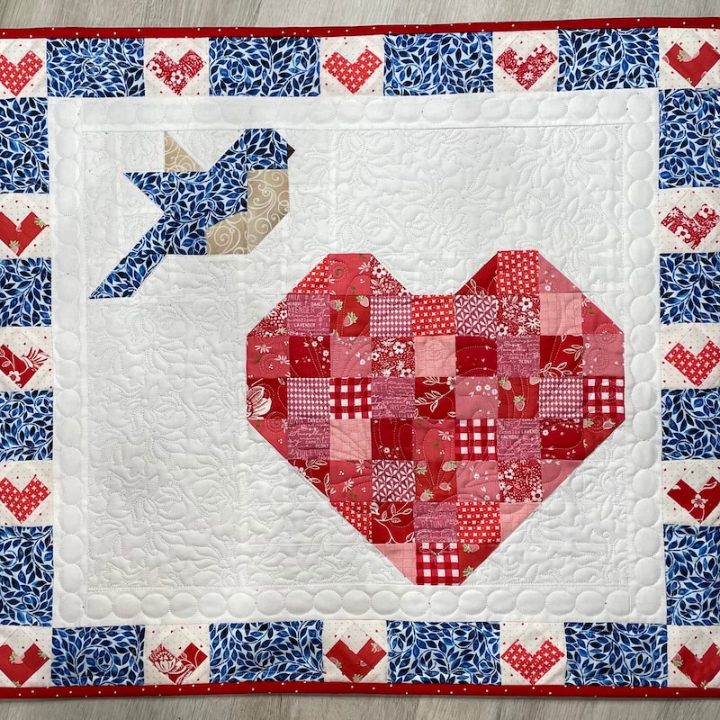 Valentine Wall Quilt Kit - Etsy
