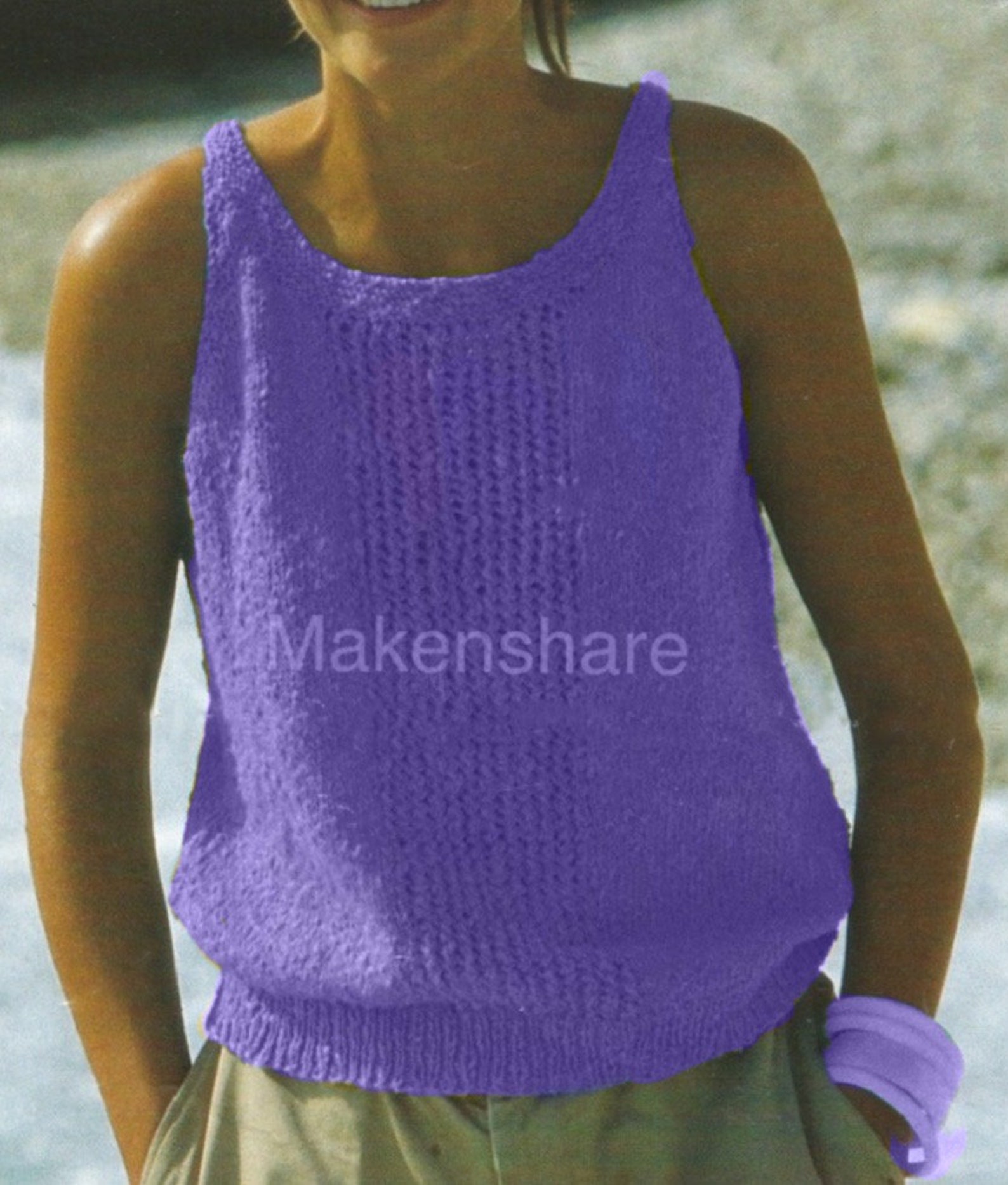 Knitting Pattern Summer Top Girls/ Ladies/womens DK/ Light | Etsy