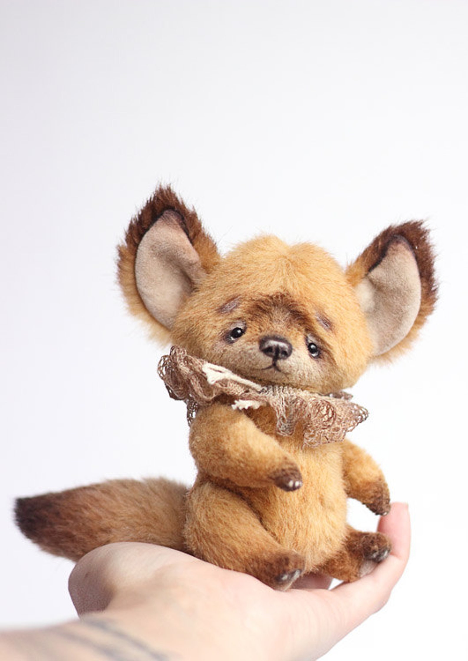 Pattern fox Teddy 13 cm | Etsy