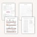 Printable Reading Journal in Spanish - Book Tracker - Book Review ...