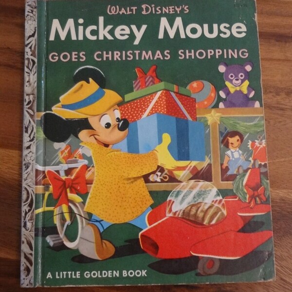 Mickey Mouse Christmas Book - Etsy