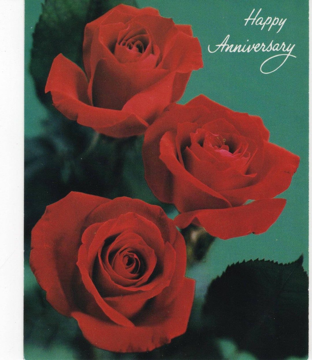 Cards Vintage Anniversary Greeting Card With Envelope - Etsy