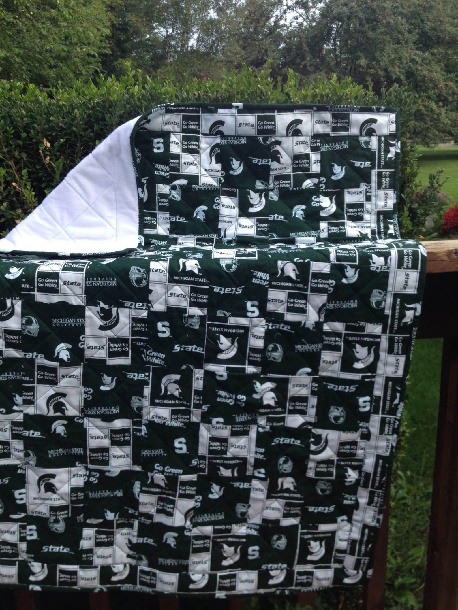 Michigan State University Baby Quilt - Etsy