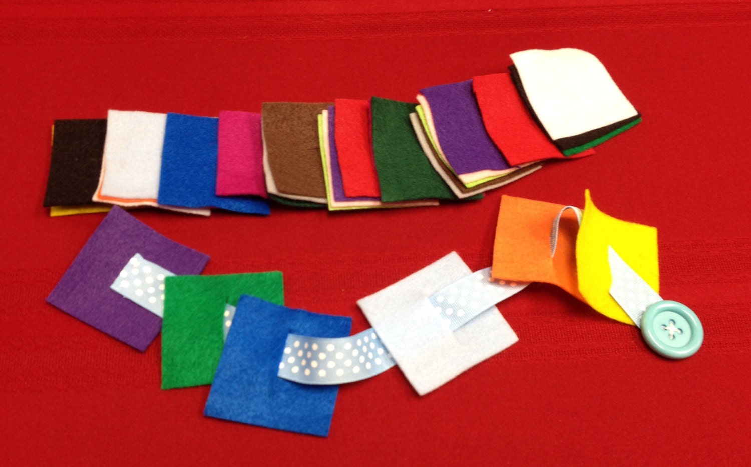 Button Snake Learning Toy - Etsy