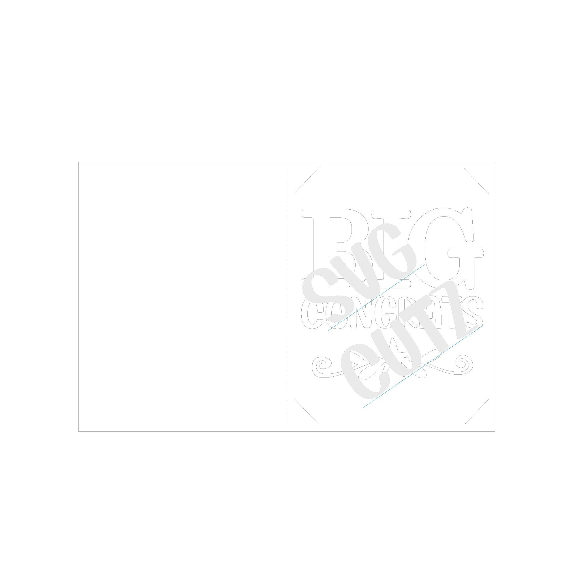 Congratulations Svg Card. Digital File Compatible With Cricut - Etsy UK
