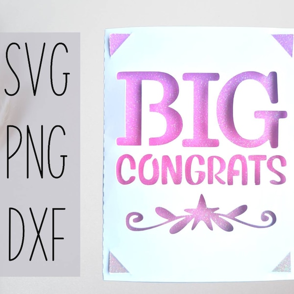 Congratulations Svg - Etsy