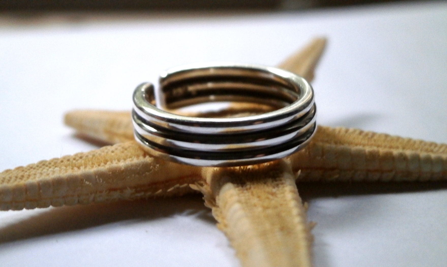 Toe Ring Knuckle Ring Foot Jewelry Finger Tip Ring Triple | Etsy