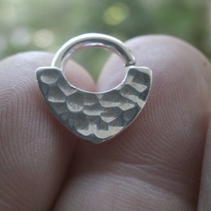 Wide Septum Nose Ring V Shape and Rounded Shape Mens Womens - Etsy