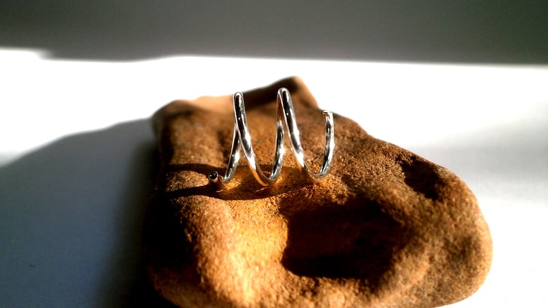 Cartilage Multiple Double Triple Earring Coiled Helix Ear - Etsy