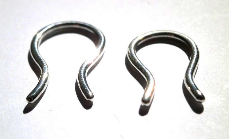 Septum Retainer Fine Silver Retainer Retainer Piercing Nose - Etsy