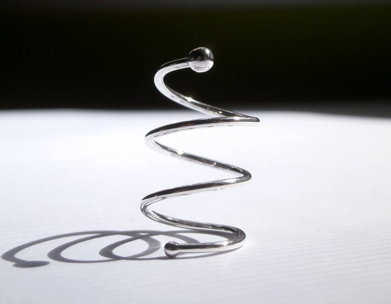 Cartilage Earring Coiled Helix Multiple Double Triple Ear - Etsy