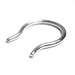 Sterling Silver Septum Retainer: Bell Shape Nose Piercing, 18-14 Gauge ...