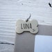 Bone Pet ID Tag Custom Dog Tag Sturdy Brasstag Personalized - Etsy