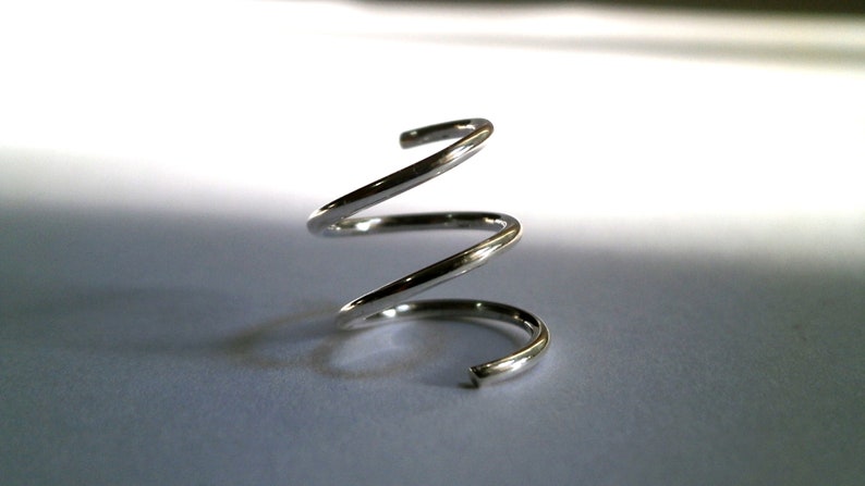 Cartilage Multiple Double Triple Earring Coiled Helix Ear | Etsy