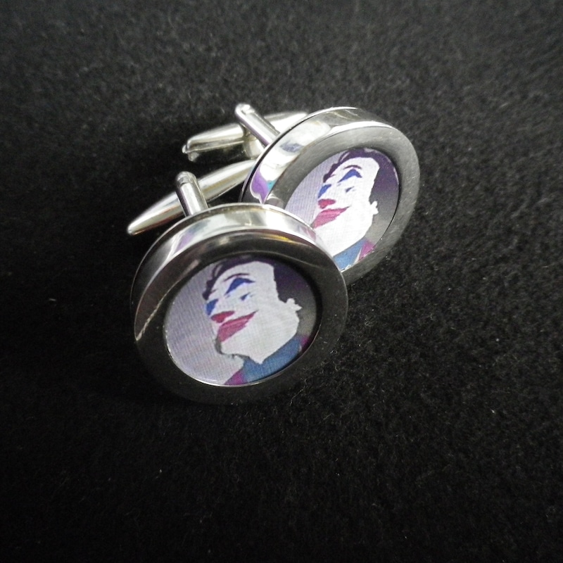 Joker Cufflinks - Etsy