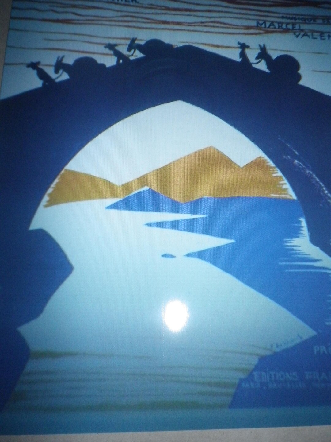 The Mule Train Unframed A4 Printed Artwork, Board Mounted, Hook & Easel ...