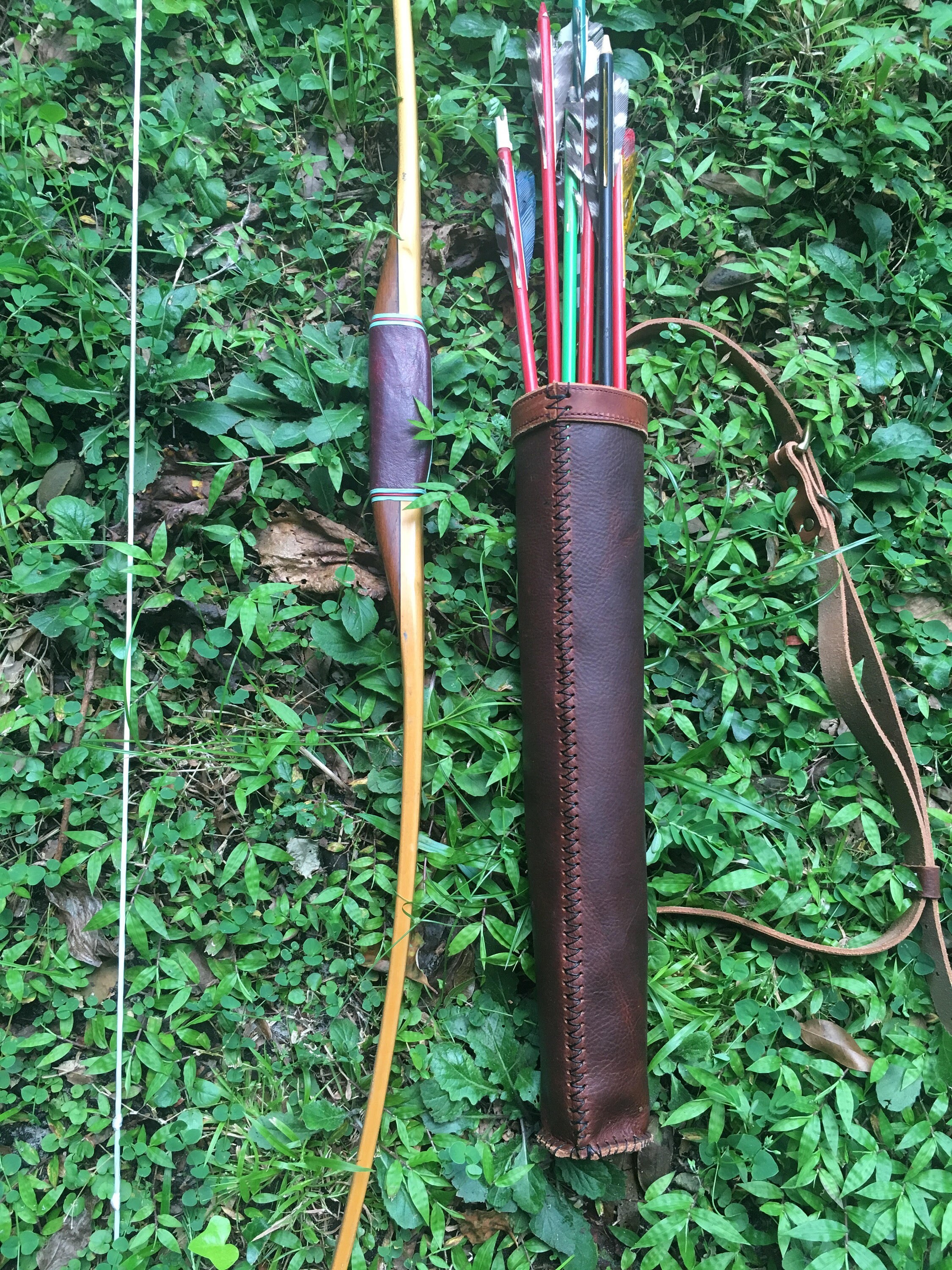 Small Arrow Quiver, Child's Quiver, Archery, Arrow Carrier, Arrow Case ...