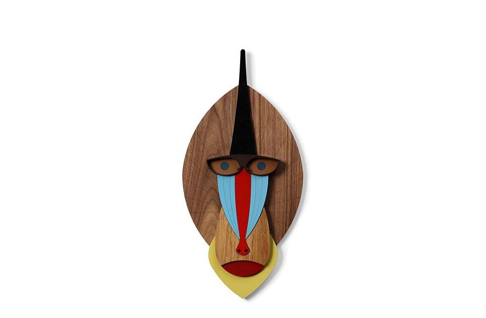 Wooden Mandrill Head Mandrill Wall Art Mandrill Decor - Etsy