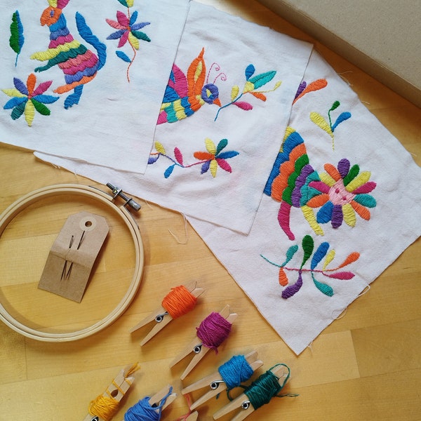 Otomi Embroidery Patterns - Etsy