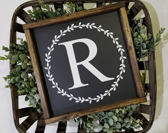 Last Name Monogram - Etsy