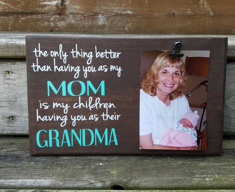 Mother's Day Picture Frame Gift Gift for Mom Photo | Etsy