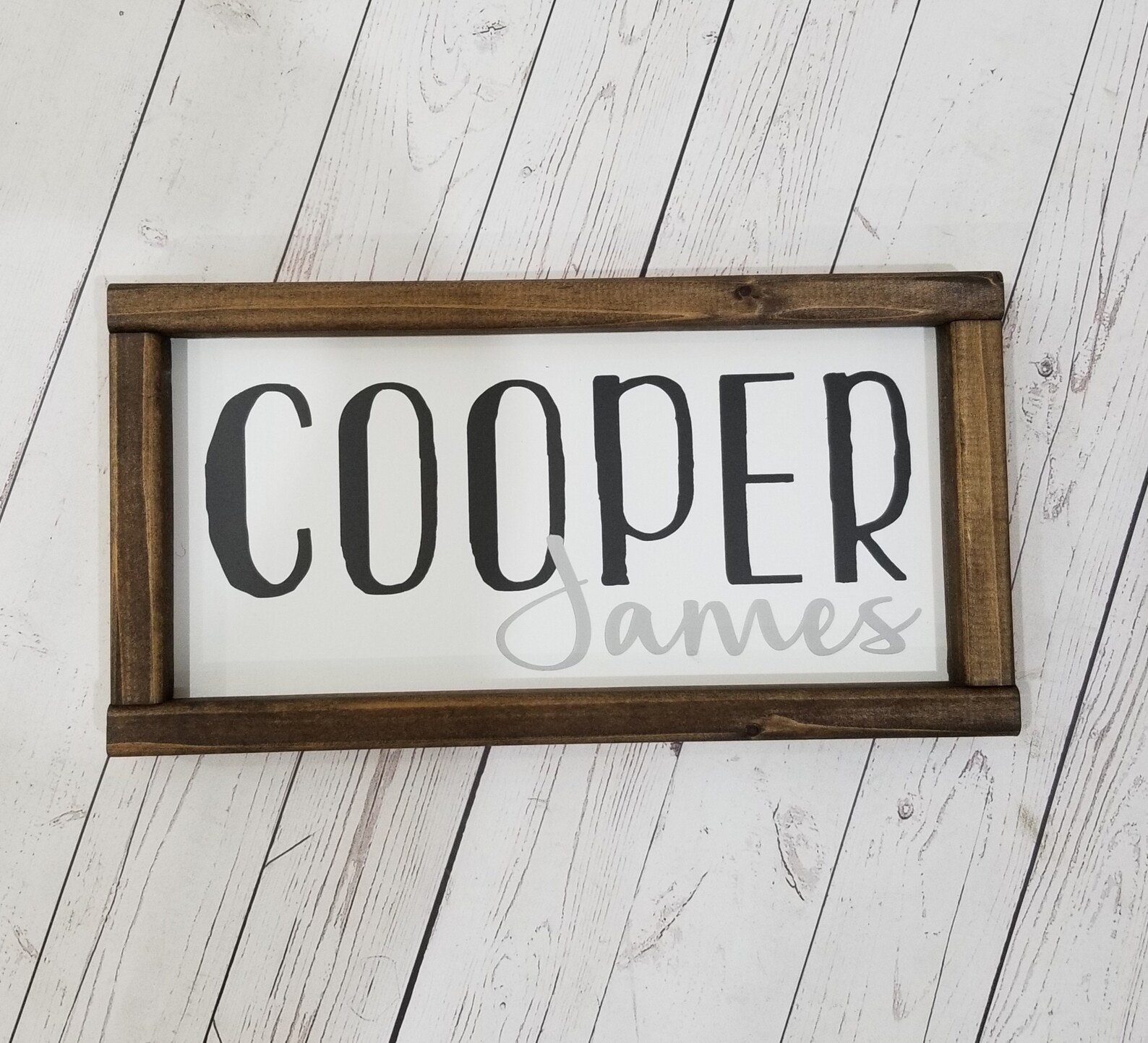Child Name Sign 3D Name Kid Bedroom Decor First and Middle - Etsy
