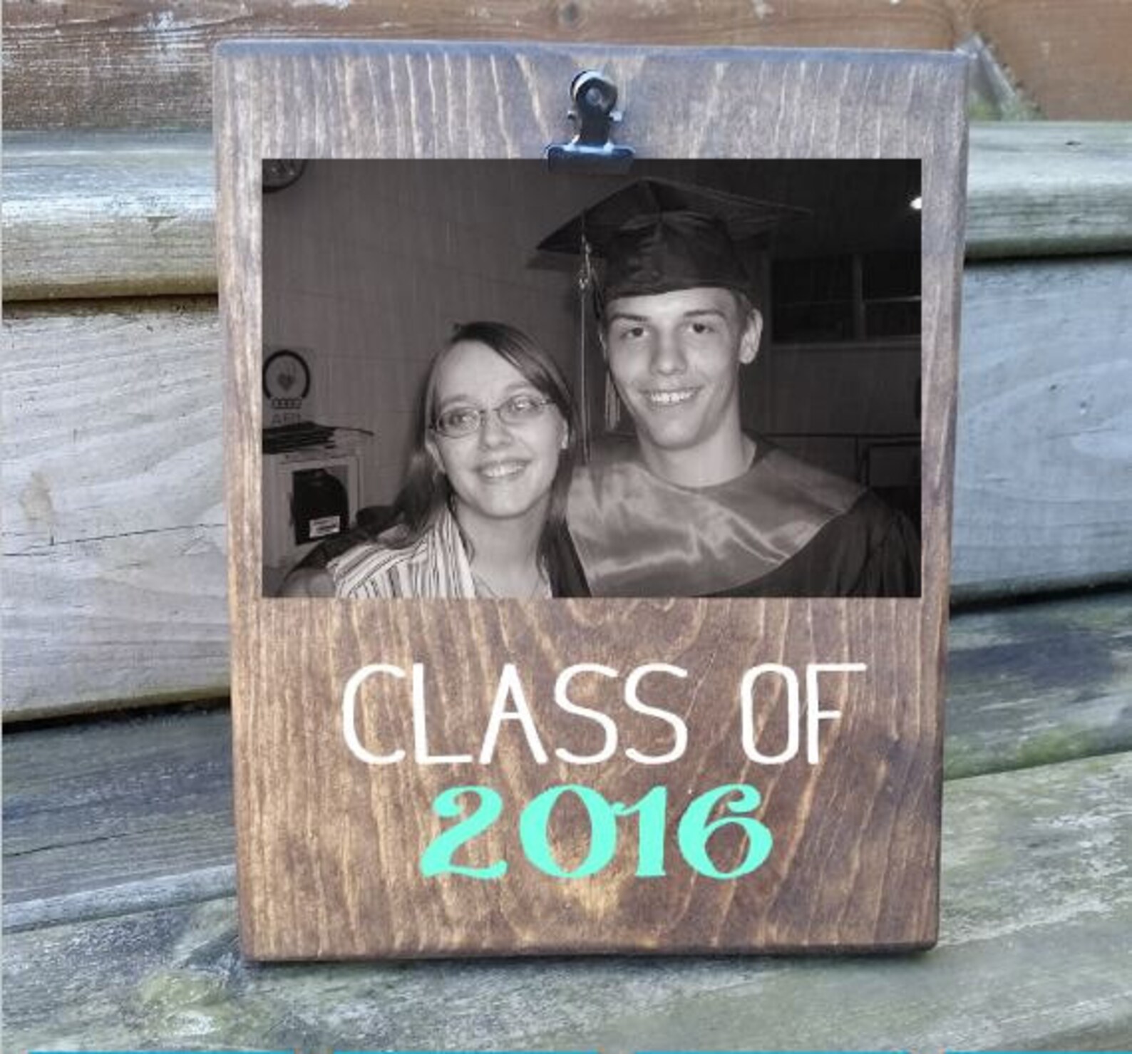 Graduation Picture Frame Gift Photo Board Picture With Clip - Etsy