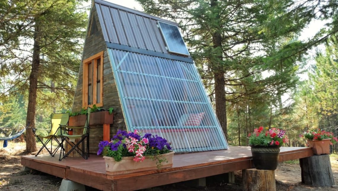 The ORIGINAL Transforming A-frame Cabin PDF Building Plans (est. 2014 ...