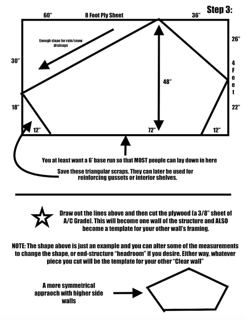 EASY Tree House Plans for "the Snail"- Kid's Fort, Greenhouse, or ...