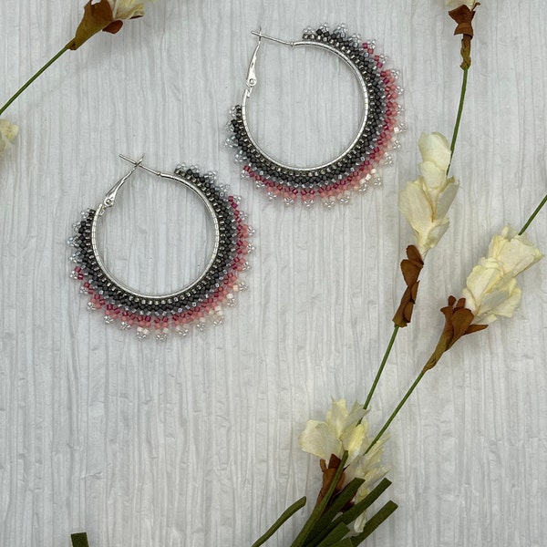 Gray and Pink - Etsy