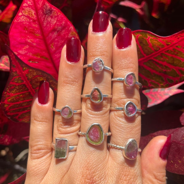 Watermelon Tourmaline - Etsy