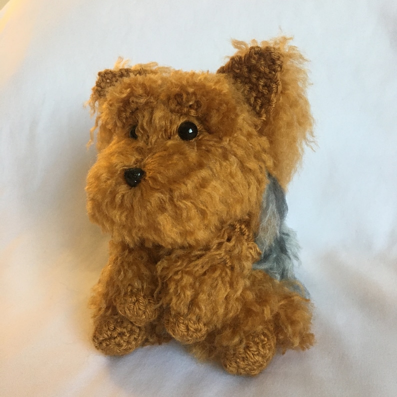 Baby Yorkie Crochet Pattern - Etsy