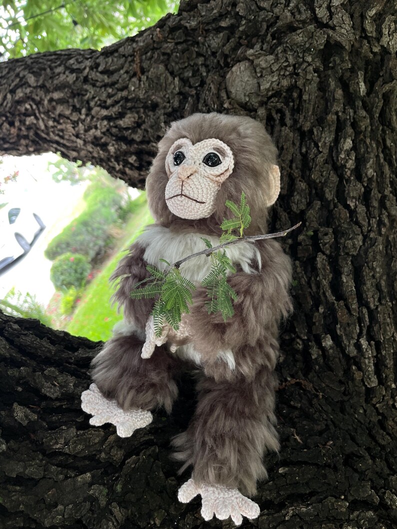 Monkey Crochet Pattern - Etsy