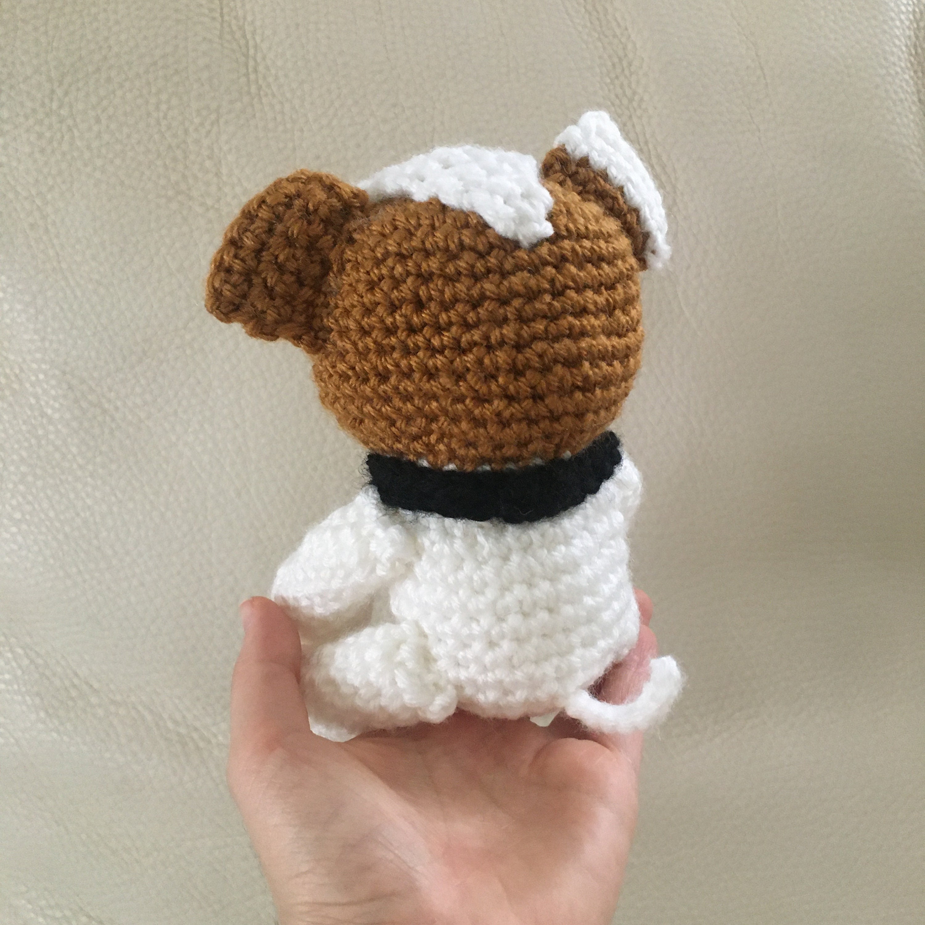 American Pitbull Pup Crochet Pattern - Etsy